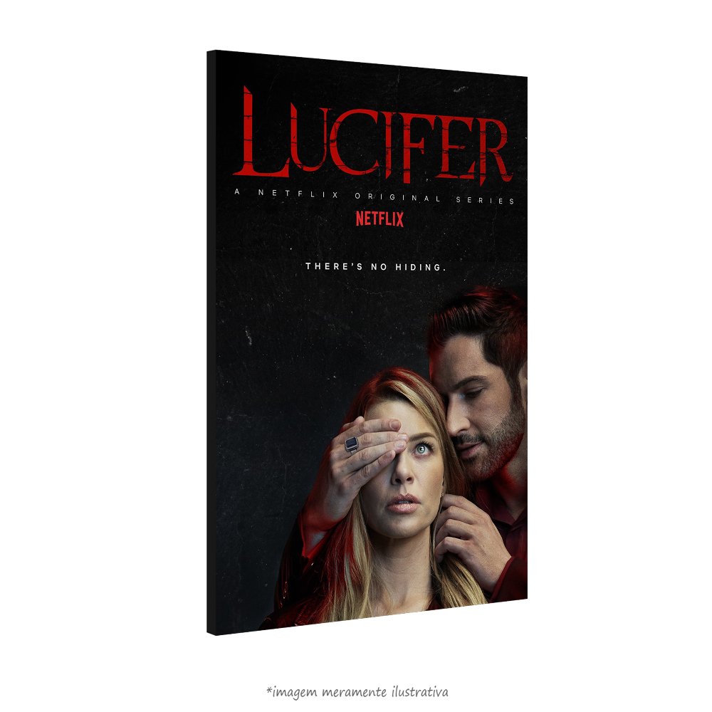 Poster Lucifer - T4, no QueroPosters.com