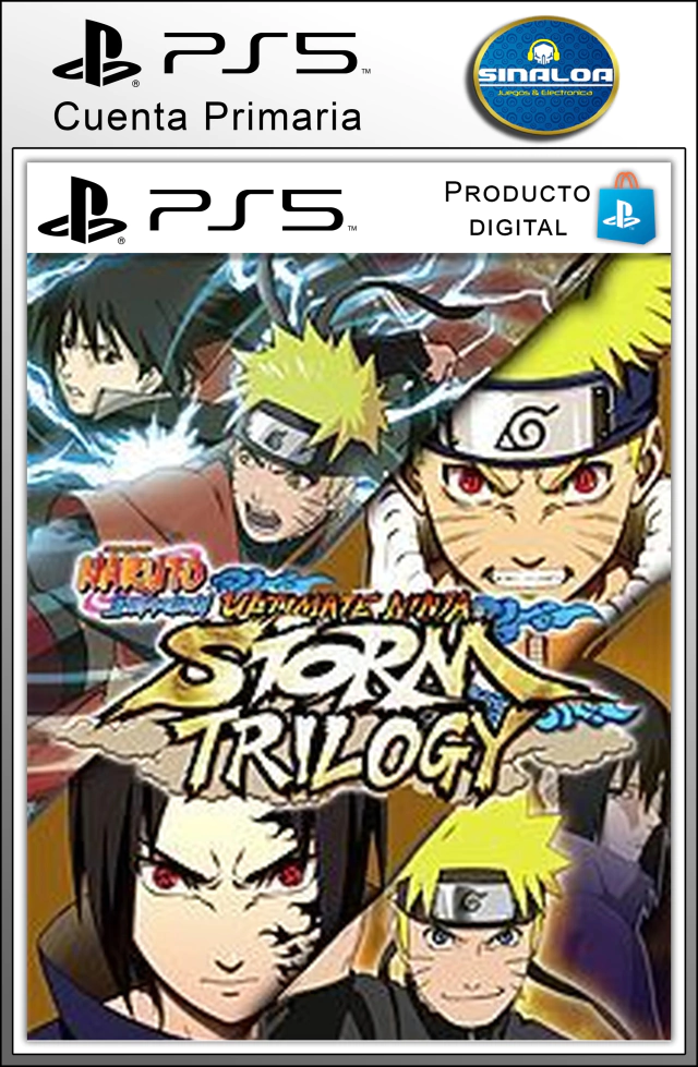 Naruto Shippuden: Ultimate Ninja Storm Trilogy (formato digital) PS5