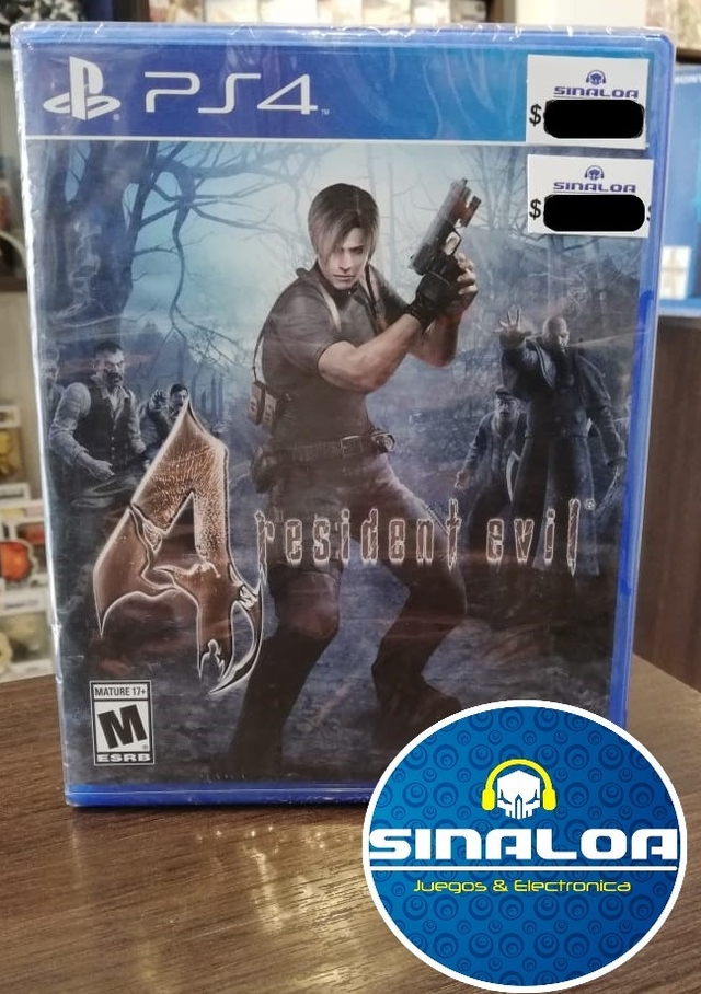 Resident Evil 4 Ps4 (Fisico-Sellado) - SINALOAMDQ