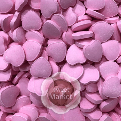 Pastillas Corazón Rosa 500g - Comprar en Sweet Market