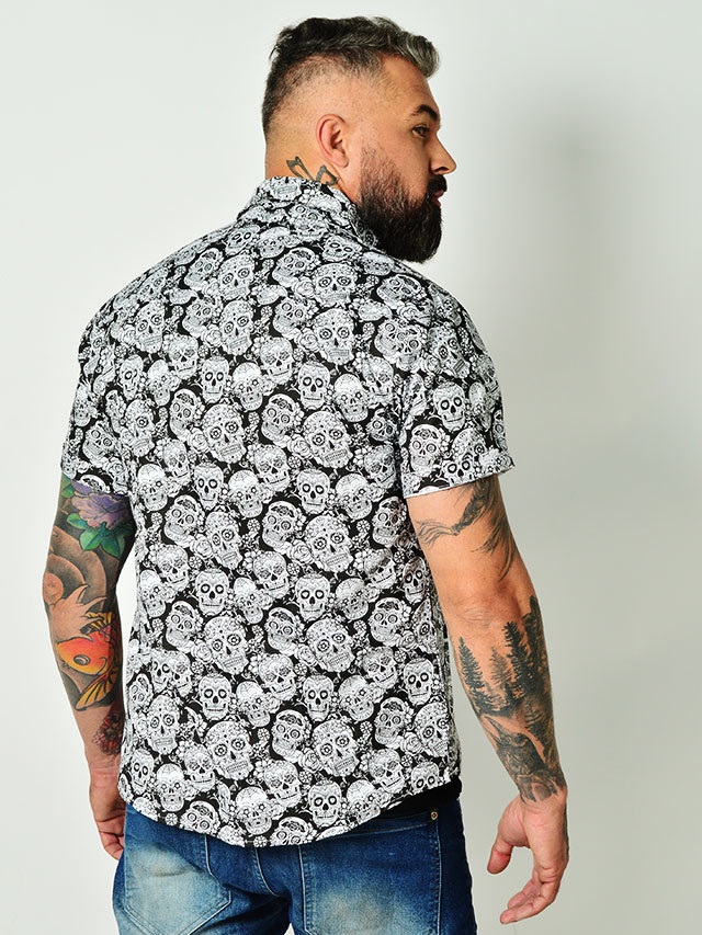 Camisa Caveira - PhiPhi Camisaria