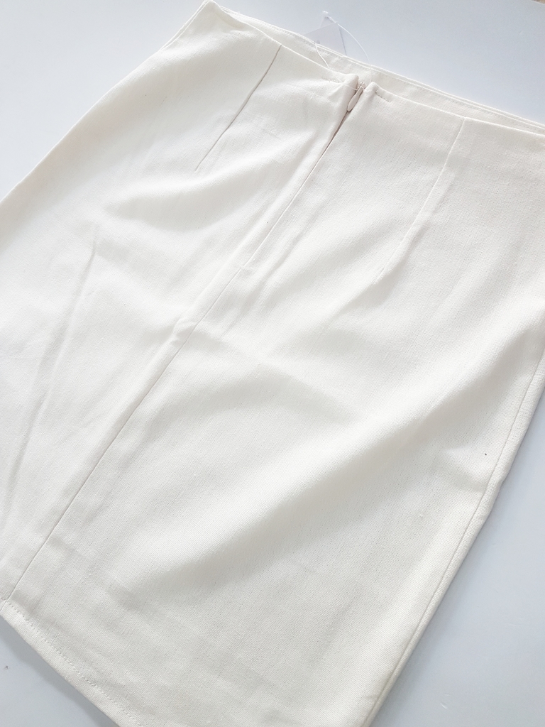 Pollera Dexie Lino - Comprar en Nicoletta Indumentaria