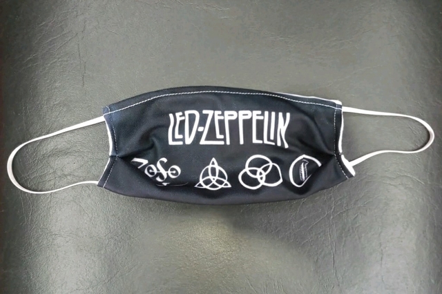 Tapabocas led zeppelin - símbolos