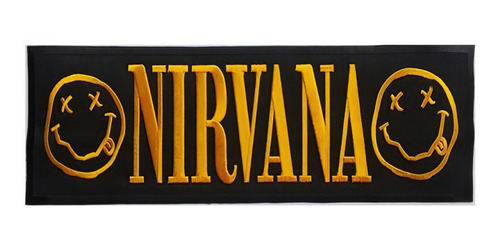 Parches Bordados Cat Música Internacional Nirvana Mi99
