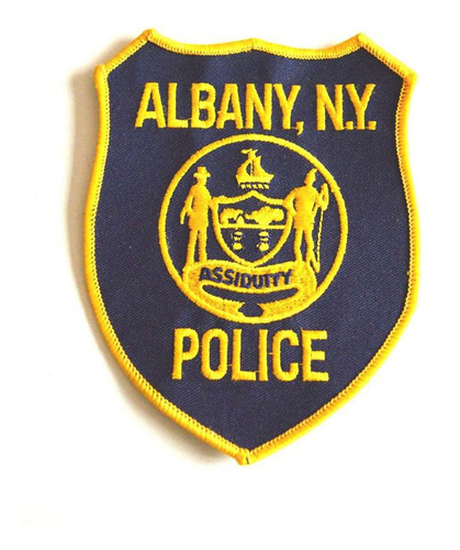 Parche Aplique Bordado Albany Ny Police - Be Custom