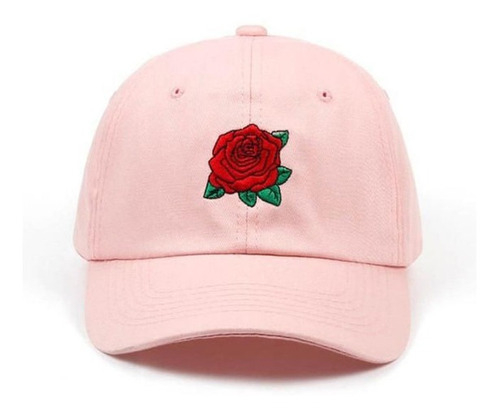 Gorra Bordada Gorro Trap Dad Flor Compleja - Be Custom