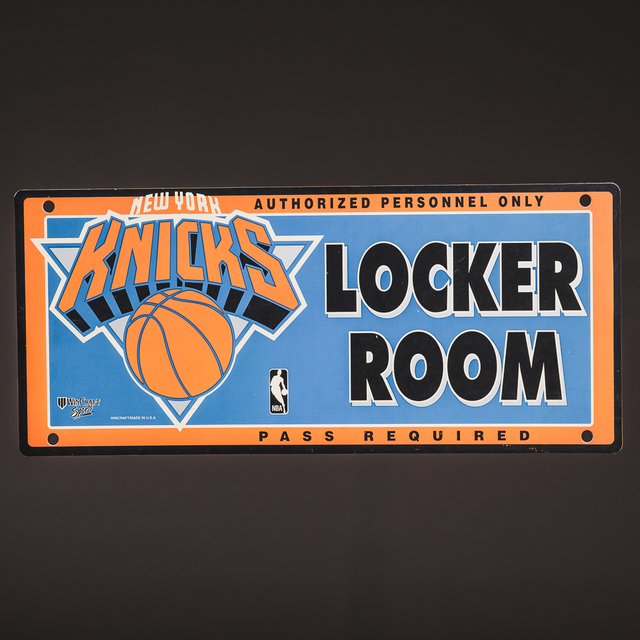 PLACA KNICKS LOCKER ROOM - Comprar en La Frat´
