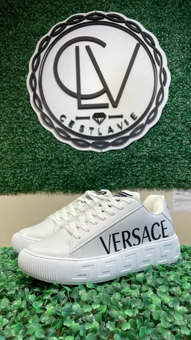 Zapatilla Versace Blanca