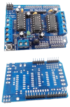 Shield L293D Arduino para Motores Paso A Paso Dc y Servo