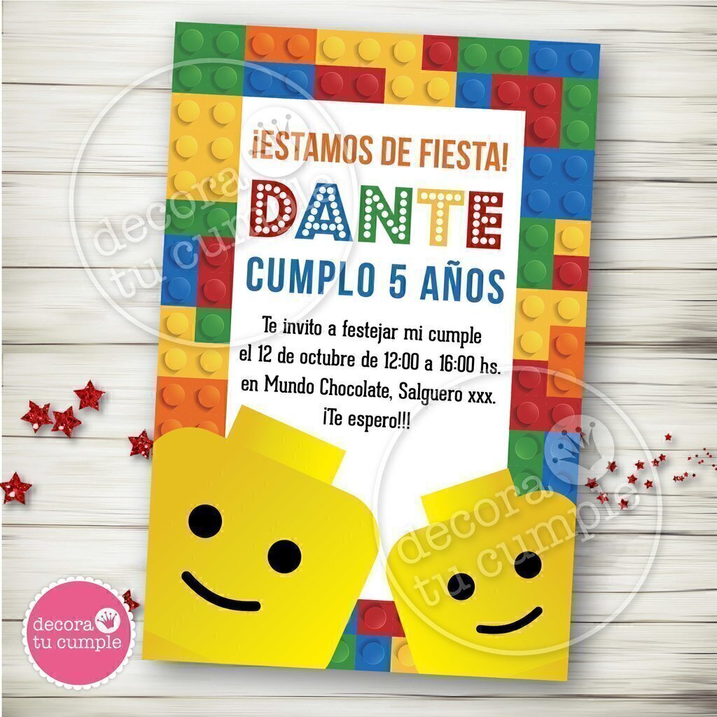 kit imprimible personalizado Lego candybar imprimibles party Lego