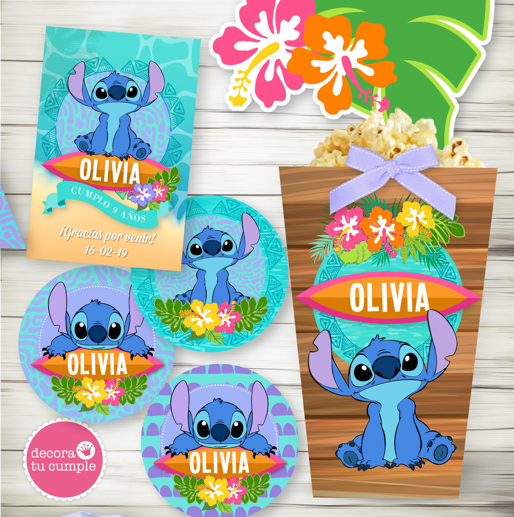 Kit Imprimible Stitch - Comprar en decora tu cumple