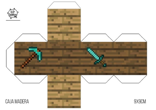 CAJAS MINECRAFT - Comprar en Tres Cerditos Kits