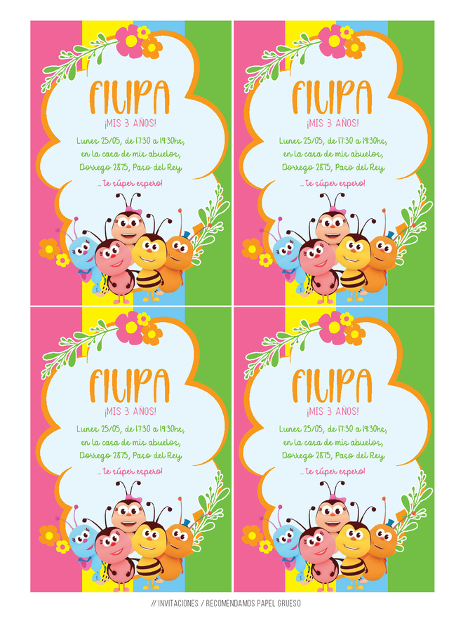 KIT IMPRIMIBLE BICHIKIDS - Tres Cerditos Kits