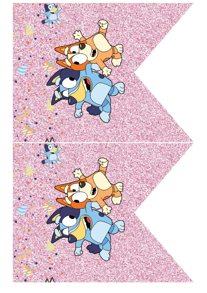 kit imprimible bluey editable