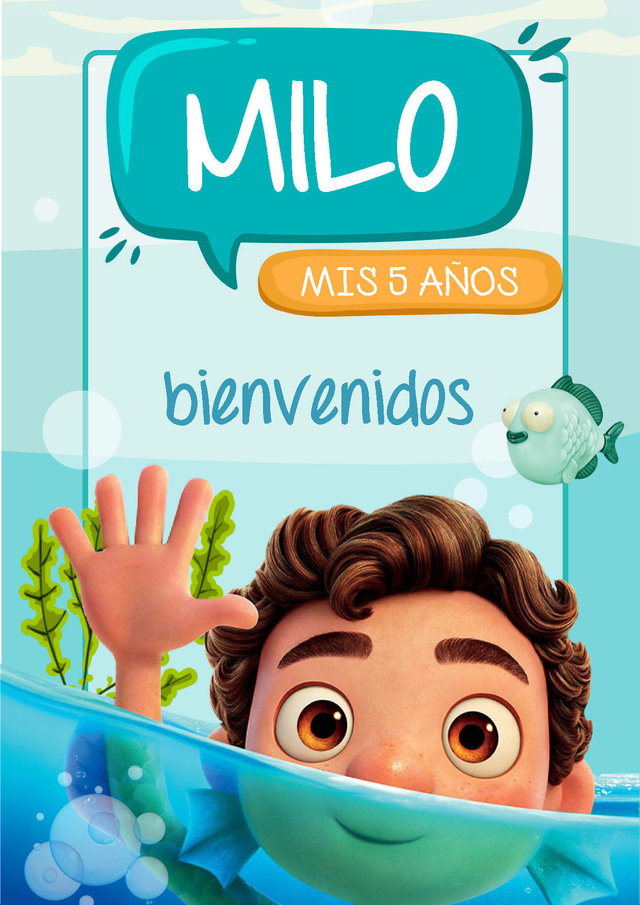 Kit imprimible Luca Movie Pixar - Tres Cerditos Kits