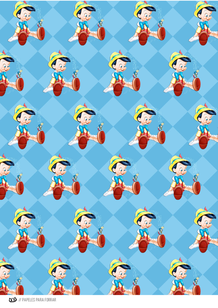 Kit imprimible Pinocchio - Tres Cerditos Kits