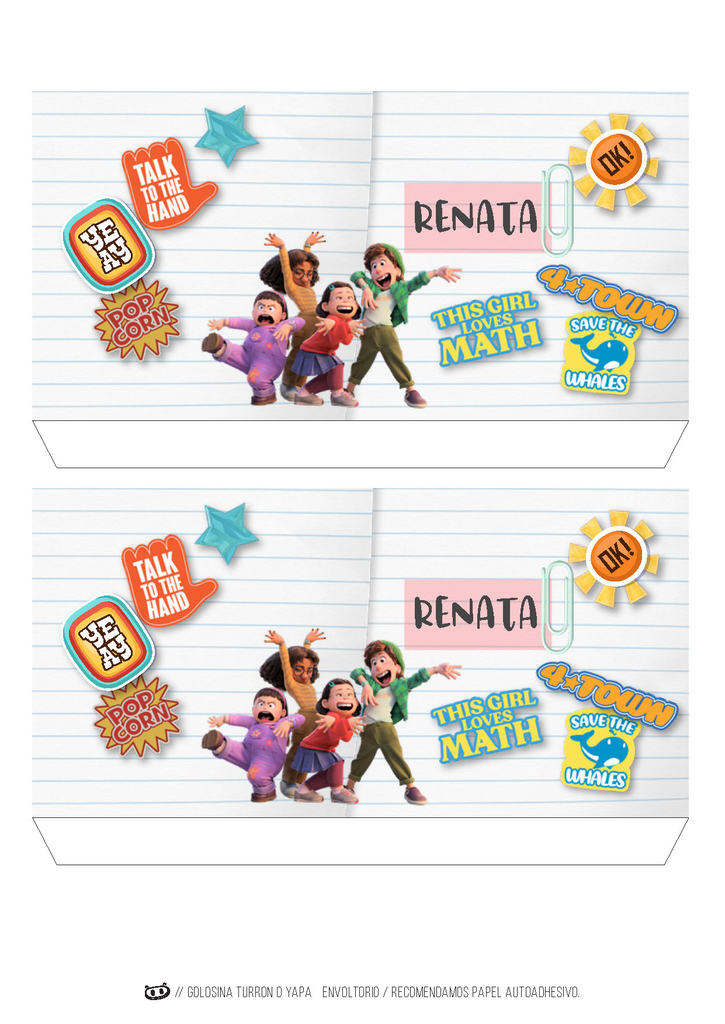 Kit imprimible Turning RED - Tres Cerditos Kits