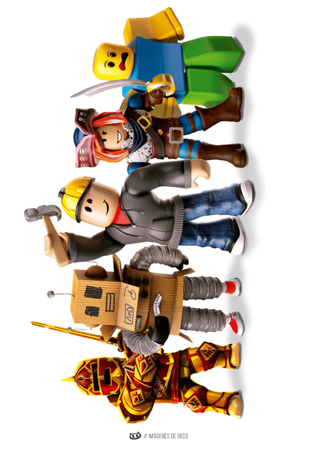 Kit imprimible Roblox Game - Tres Cerditos Kits