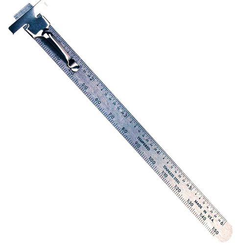 Empire Regla De Precision Acero Inoxidable Multifuncion Imp. Usa