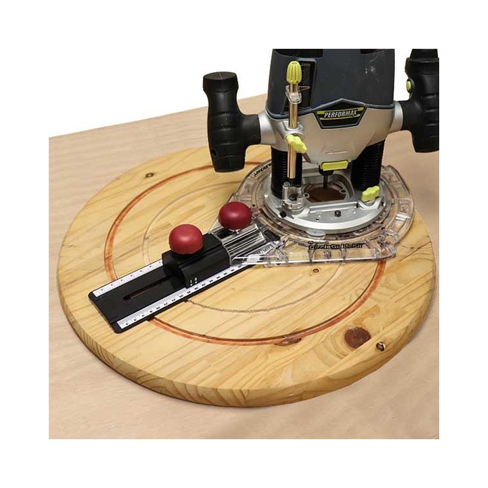 Milescraft Guia Plantilla P/cortar Circulos Accesorio Router Circle Guide