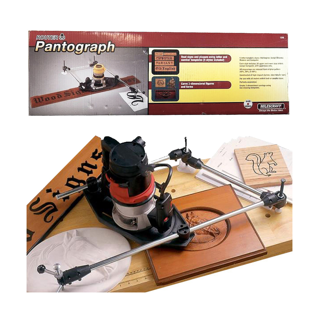 Milescraft Pantografo 1221 Pantographpro Router Tupi Fresadora Muy ...