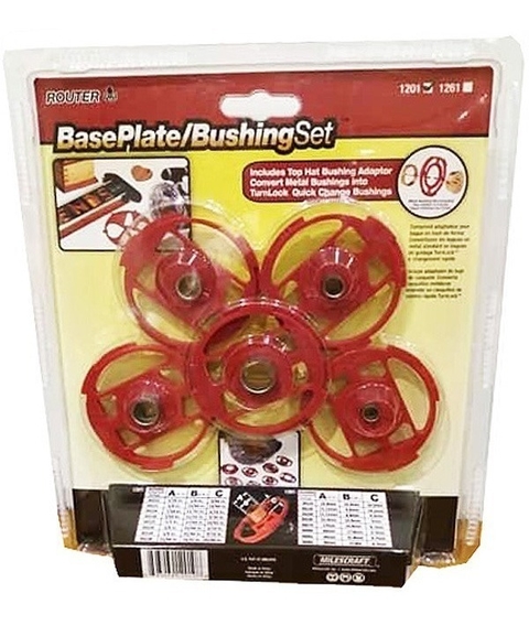 Base Router Tupi Milescraft Baseplate Bujes Intercambiables