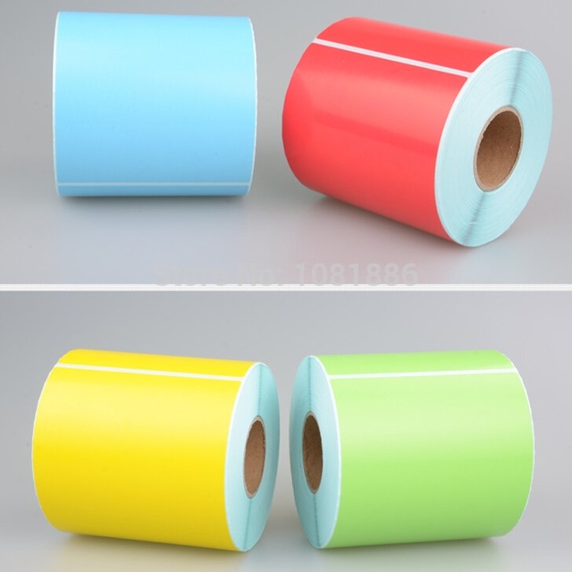 Rollo Ilustración color autoadhesivo 80X50 MM 1000 unid