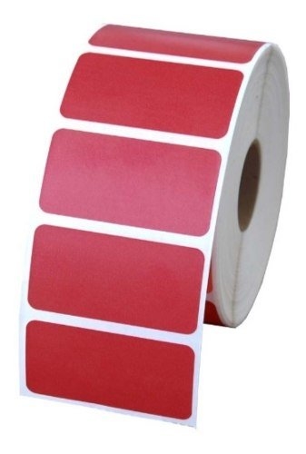 Rollo Etiquetas Autoadhesivas Color 60x30mm 1500 Unidades