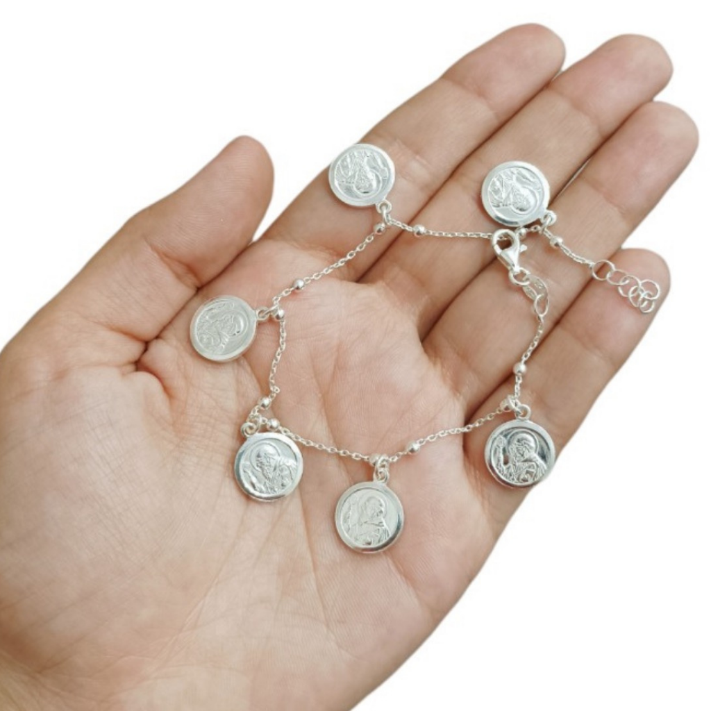 Pulsera San Benito Plata 925