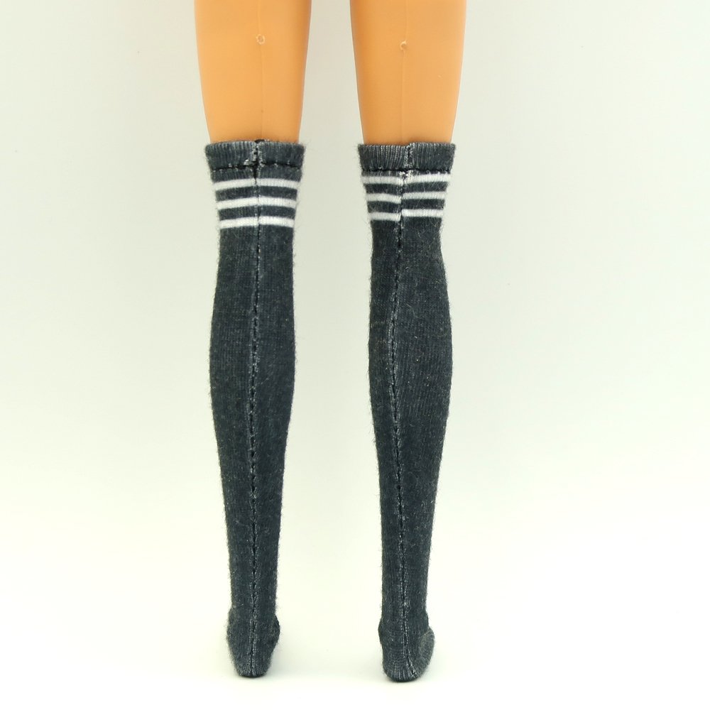 Meia De Barbie 78 Chumbo Com Listras Bella Doll