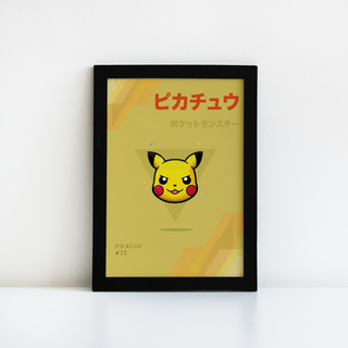 Pantone Pikachu - Cuadros La Cruza, Moda de Paredes
