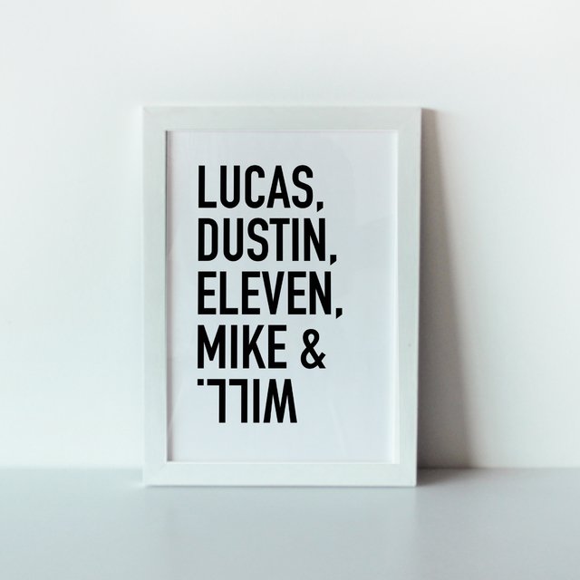 Nombres Stranger Things
