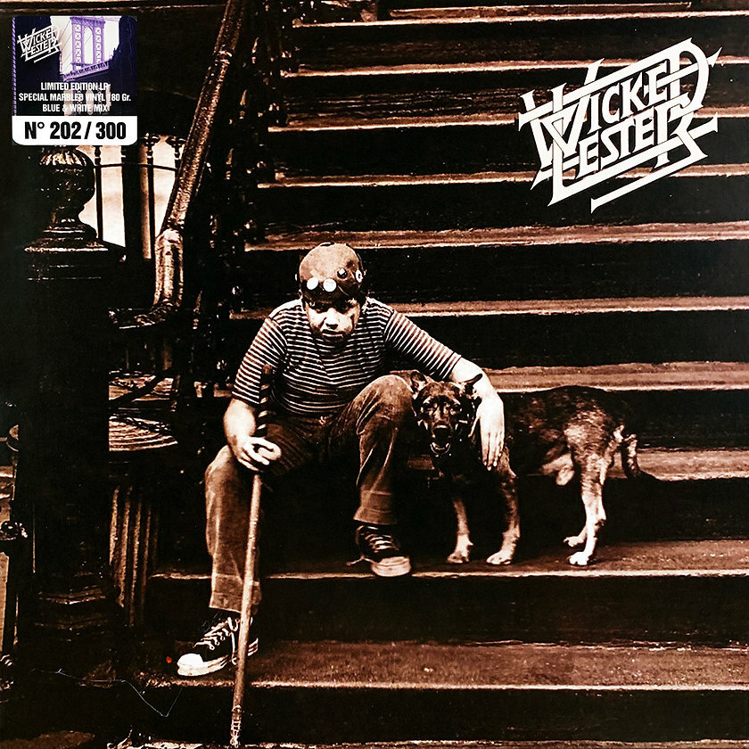 WICKED LESTER LP WICKED LESTER 1971/1972 VINIL COLORIDO BLUE / WHITE 2023