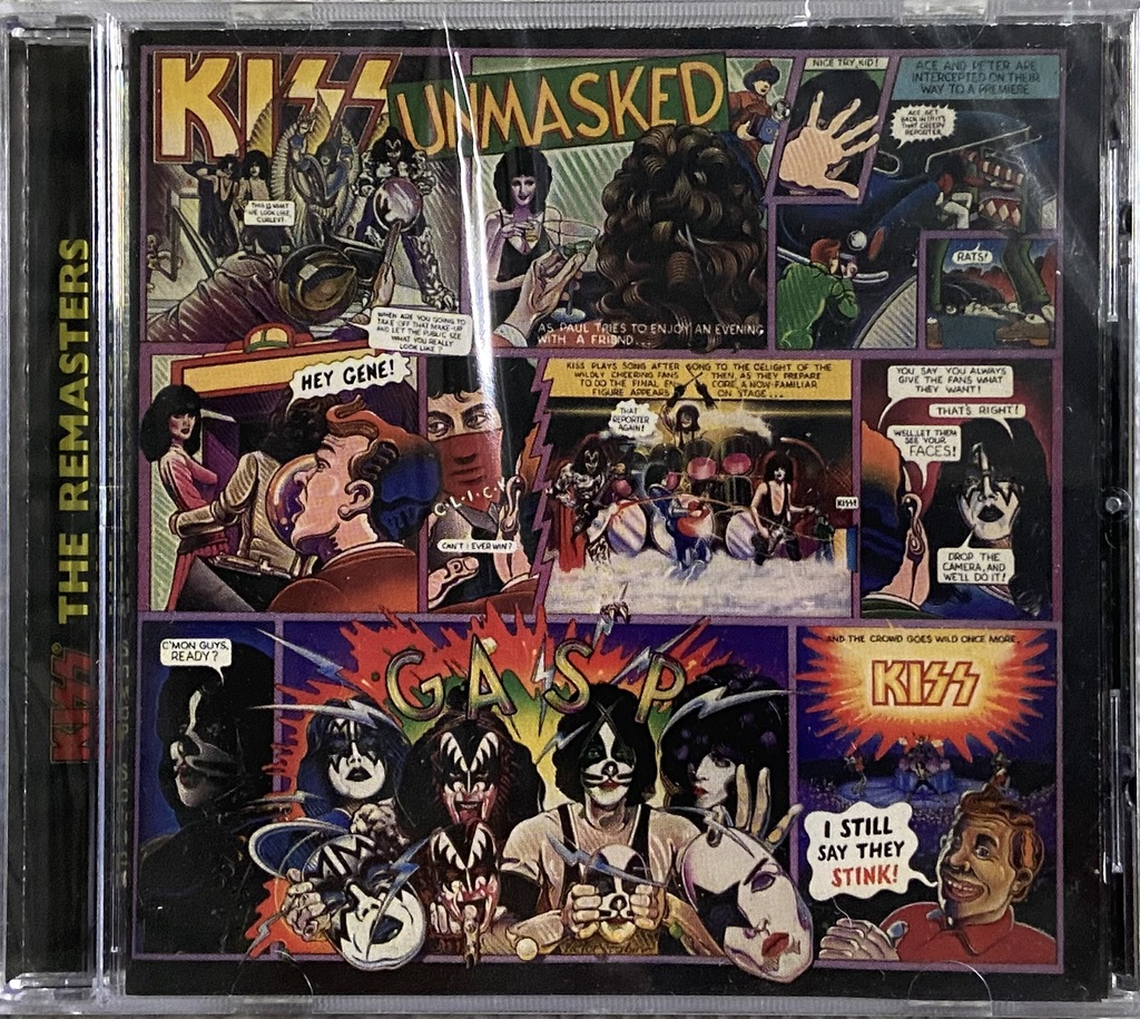 KISS CD UNMASKED 1980 THE REMASTERS US - ALTEA RECORDS