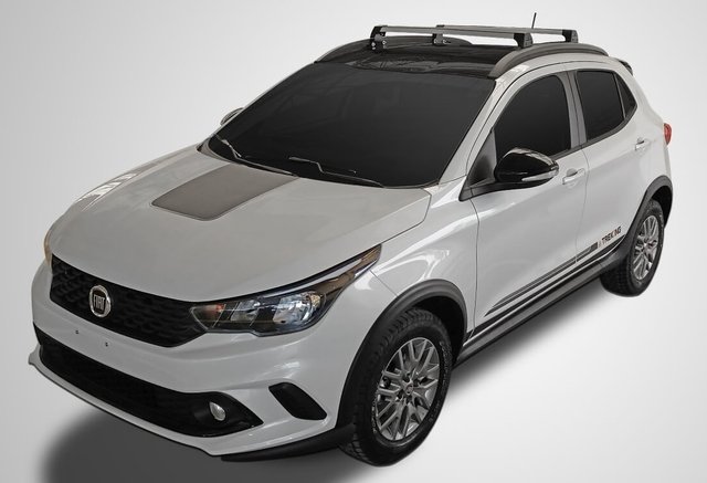 Rack Teto Alumínio Prata Argo Trekking - Top Rack