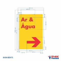 Adesivo Para Sentinela Direcional Shell Refletivo - Ar & Água ...