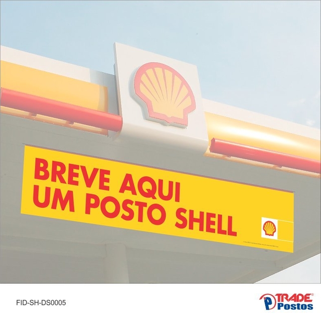 Faixa Breve Posto Shell / DS0005-1x5M
