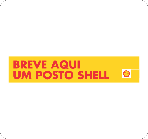 Faixa Breve Posto Shell / DS0005-1x5M