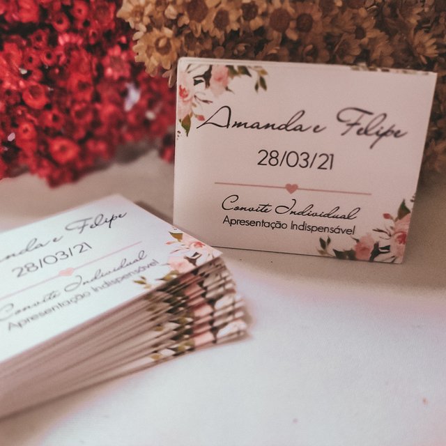Convite Individual - Comprar em Oh Personalizados