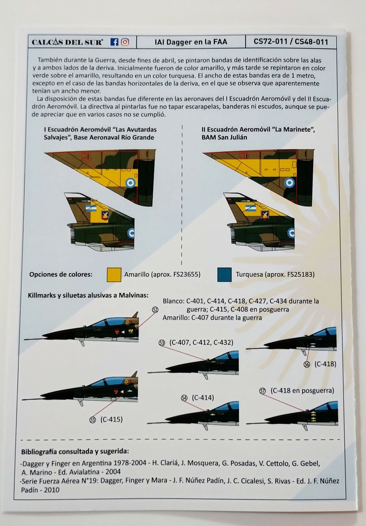 IAI DAGGER FUERZA AEREA ARGENTINA - Comprar en Komboloi