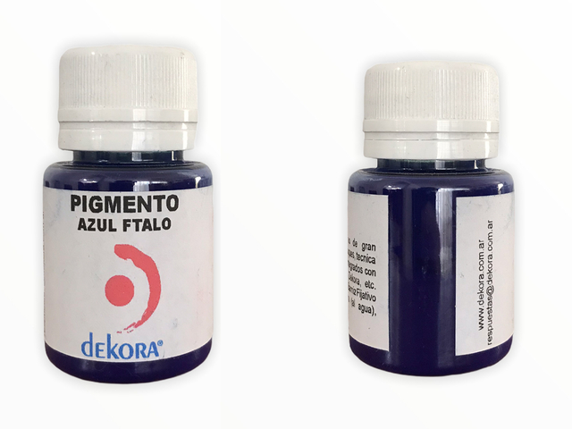Pigmento Azul Ftalo - Dekora - Comprar en Mi Atelier
