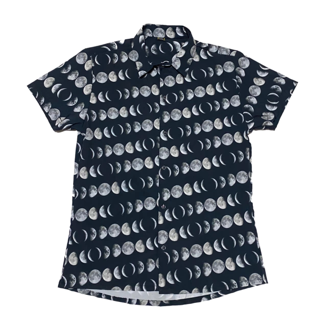 Camisa de Botão - Moon Phases - Comprar em Allmadas