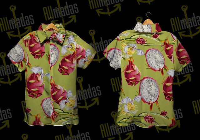Camisa de botão - Pitaya Dragon - Comprar em Allmadas
