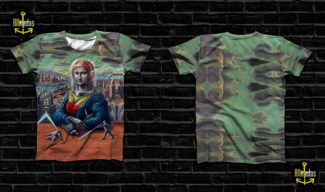 Camisa - Monalisa Futurism - Comprar em Allmadas