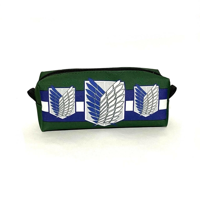 Kit mochila e estojo - Attac on titan eren yeager personagem símbolos ...