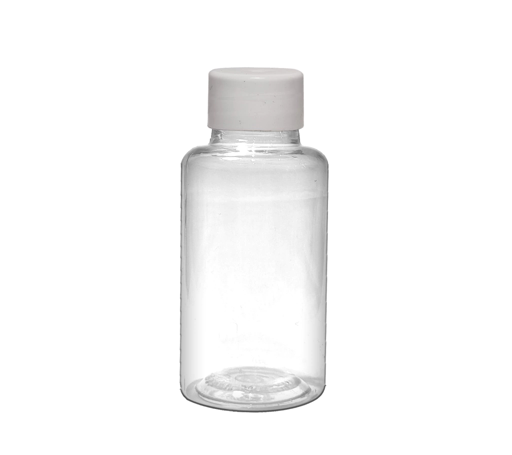 50 Frascos Pet 30 Ml Reto Tampa Rosca Plástica Fechada
