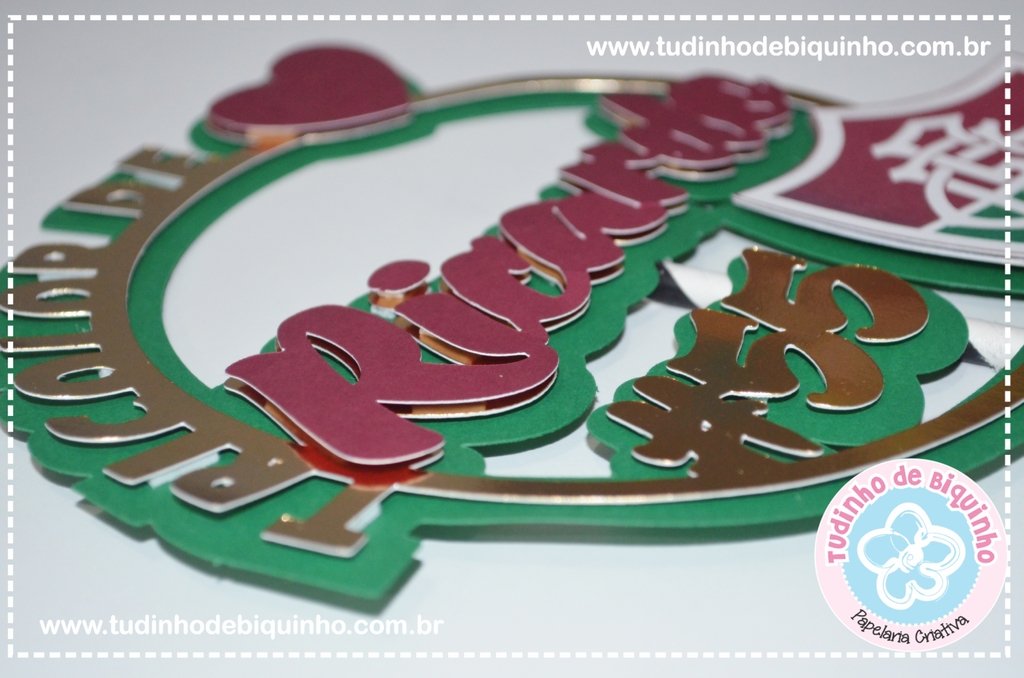 Topo de Bolo Frame - Comprar em Tudinho de Biquinho