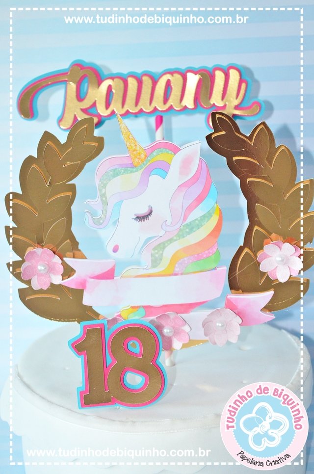 Topo de Bolo Frame - Comprar em Tudinho de Biquinho