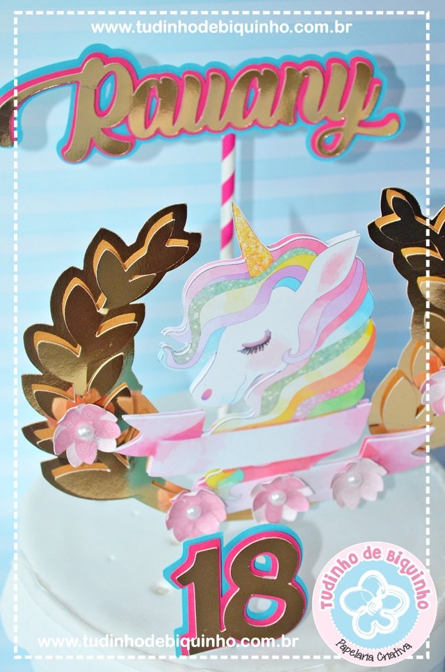 Topo de Bolo Frame - Comprar em Tudinho de Biquinho