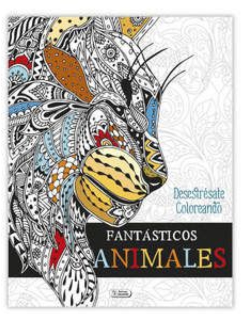 LIBRO PARA COLOREAR FANTASTICOS ANIMALES